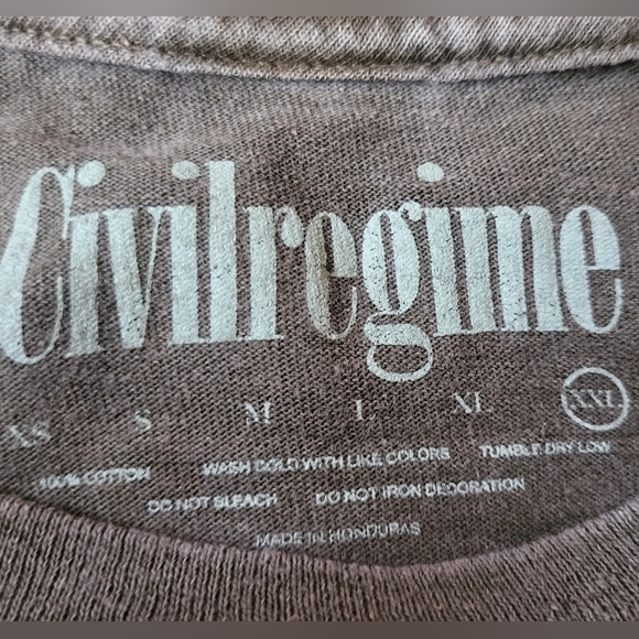 Civil Regime | Shirts | Civil Regime Reap What You Sew Classic Tee ...